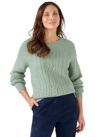 Damart Pull torsad&eacute; Thermolactyl Femme Vert Taille 42/44