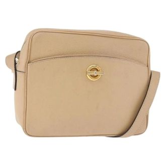 Celine Sac bandouli&egrave;re vintage doccasion - Femme - Pre-owned - Beige - Taille: ONE Size