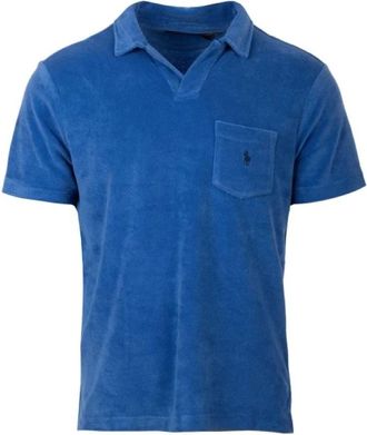 Polo Ralph Lauren Homme, Tops, Bleu, Taille: S Polo en maille