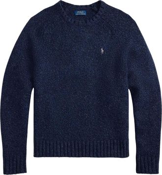 Ralph Lauren Homme, Pulls, Bleu, Taille: L Pull ras du cou