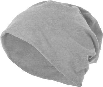 Build Your Brand Jersey Bonnet Beanie, Gris, Taille Unique Mixte