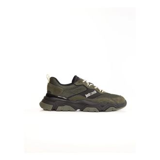 Roberto Cavalli Chunky Sneakers mit Kontrastdetails - - Shoes - Herren - Gr&uuml;n - 43 EU