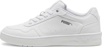 Puma Puma Baskets Court ClassySneaker pour Femme, Blanc givr&eacute; Argent ros&eacute;, 41 EU