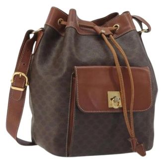 Celine Pre-owned Vintage Bucket Bag - Femme - Pre-owned - Brun - Taille: ONE Size