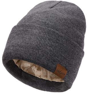 Dreshow Beanie M&uuml;tze f&uuml;r Damen Herren Warme Winterm&uuml;tze mit Weichem Satin Gef&uuml;tterte Unisex Dehnbar M&uuml;tze mit B&uuml;ndchen Strickm&uuml;tze