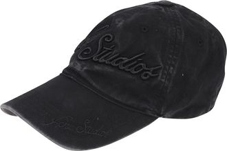 Acne Studios Homme, Accessoires, Noir, Taille: ONE Size Logo Cap