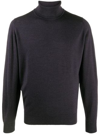 John Smedley Pullover mit Rollkragen - Grau