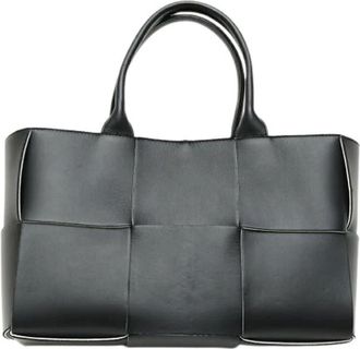 Bottega Veneta Pre-owned Intrecciato Tote Bag - Femme - Pre-owned - Noir - Taille: ONE Size