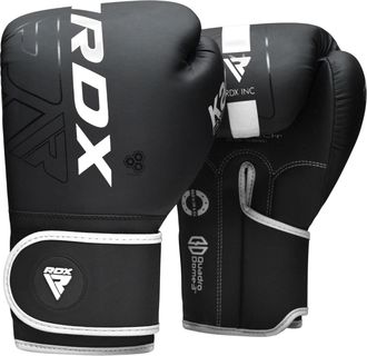 RDX Sports Boxhandschuhe, Muay Thai Kickboxen Sparring, Maya Hide Leder Kara Boxing Gloves Männer Damen, Boxsack Punchinghandschuhe, Kickboxhandschuhe MMA Kampfs