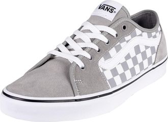 Vans Herren Filmore Decon Sneaker, Checkerboard Drizzle White, 43 EU