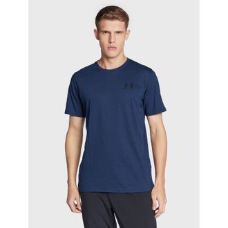 Under Armour T-Shirt Ua Sportstyle 1326799 Dunkelblau Loose Fit