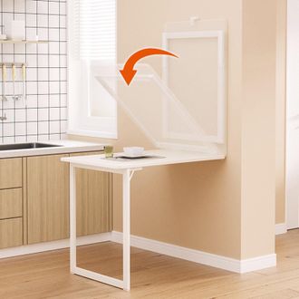 Generic Unsichtbarer Wandklapptisch, Multifunktionaler K&uuml;chentisch, lappschreibtisch Platzsparender Wandmontierter Tisch, Computertisch f&uuml;r B&uuml;ro, Wohnzimmer 9