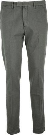 BRIGLIA 1949 Homme, Pantalons, Vert, Taille: S Pantalone