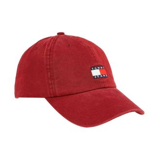 Tommy Jeans unisex, Accessoires, Rouge, Taille: ONE Size Casquette de baseball