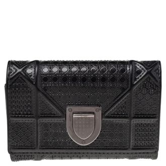 Dior Pre-owned Leder Portemonnaies - - Pre-owned - Damen - Schwarzk - ONE SIZE