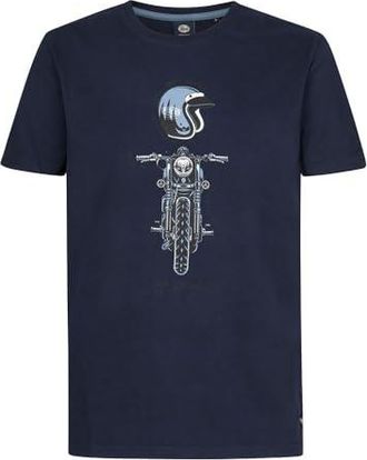 Petrol Industries T-Shirt Marine/Bleu Homme TSR650 Marine XL