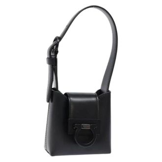 Ferragamo Mini sac &agrave; main Pre-owned - Femme - Pre-owned - Noir - Taille: ONE Size