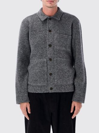 Universal Works Hemdjacke aus Wollmischung von mit aufgesetzten Taschen und klassischem Kragen