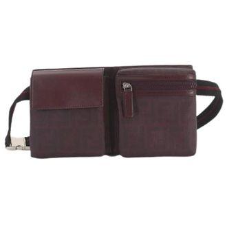 Fendi Sac banane vintage Pre-owned - Femme - Pre-owned - Brun - Taille: ONE Size