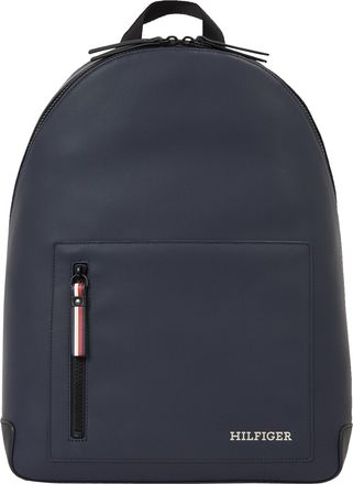 Tommy Hilfiger Herren Rucksack Pique Backpack Handgep&auml;ck, Mehrfarbig (Space Blue), Onesize