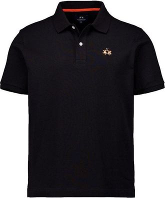 La Martina Herren Polo-Shirt schwarz