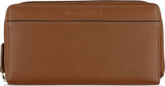 Bugatti Banda Punto Ladies Long Zip Wallet Cognac
