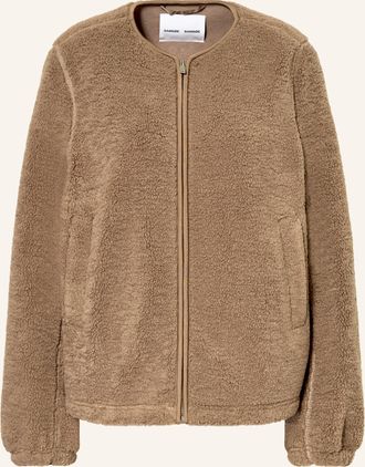 Sams&oslash;e & Sams&oslash;e Sams&oslash;e Sams&oslash;e Teddyfell-Jacke Saautumn braun
