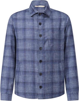 Maurizio Baldassari Overshirt mit Schurwolle