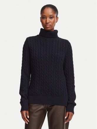 Barbour Rollkragenpullover Ambleside LKN1862NY73 Dunkelblau Relaxed Fit