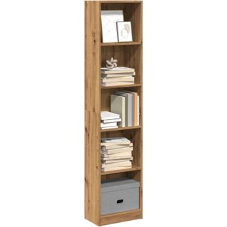 vidaXL Biblioth&egrave;que ch&ecirc;ne artisanal 40x24x176 cm bois ding&eacute;nierie Vidaxl