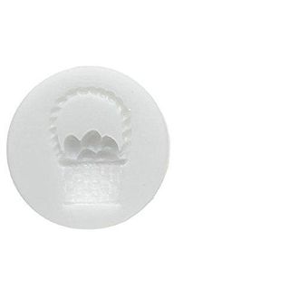 Silikomart Silikomart | Silikonform für Zuckermasse EASTER BASKET, Form für Tortendekorationen, Thema Prinz, Maße 135 x 100 x 30 mm