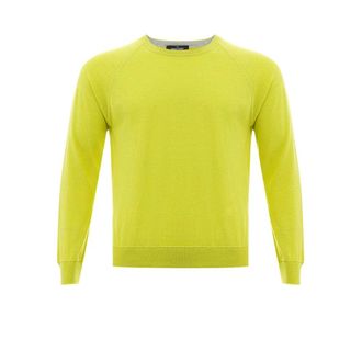 Gran Sasso Gelber Baumwollpullover - - Knitwear - Herren - Gelb - L