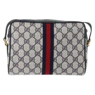 Gucci Pre-owned Vintage Cross Body Bag - Femme - Pre-owned - Bleu - Taille: ONE Size