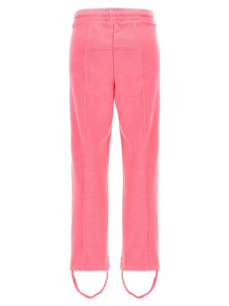VETEMENTS Logo-Print Cotton Joggers - Pink