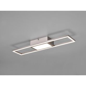 Reality Led Deckenleuchte rigido Silber dimmbar & Lichtfarbe einstellbar, b: 60cm