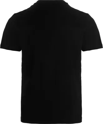 Diesel Logo-Print Cotton T-Shirt - Black