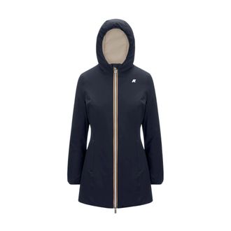 K-Way Denise St Warm Double Parka - - Coats - Damen - Blau - XL