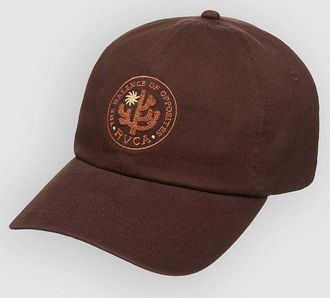 Rvca Sanctum Dad Cap chocolate