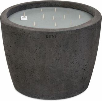 Kiini Kiini - Betonkerze Sojawachs Modernes Design xl Graphit