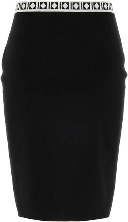Versace 1b000black Gonne Skirt