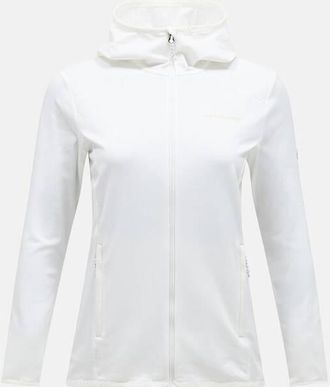 Peak Performance Damen Kapuzensweat W Light Zip Hood-OFFWHITE