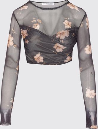 Mar De Margaritas Top MAR DE MARGARITAS Femme couleur Noir