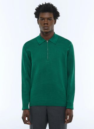 Fursac Polo en maille de coton merceris&eacute; - Taille XL - Homme