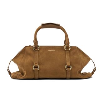 Alexander McQueen Braune Lederhandtasche f&uuml;r Frauen - - Bags - Damen - Braun - ONE SIZE