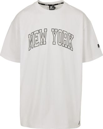 Starter Black Label Herren Starter New York Tee White, S