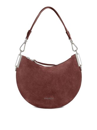 Coccinelle Sac Bandouli&egrave;re - Rouge Brun