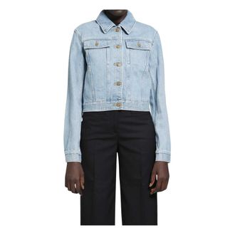 Thom Browne Shrunken Fit Denim Jacket - - Jackets - Damen - Blau - S