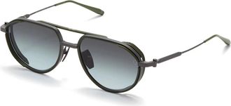 Akoni Homme, Accessoires, Vert, Taille: ONE Size Skyracer Lunettes de soleil