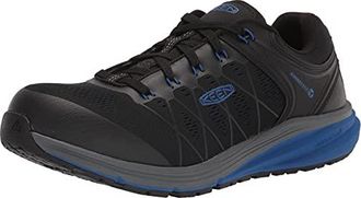 Keen Mens Vista Energy Low Composite Toe Industrial Sneaker Work, Nautical Blue/Black, 10.5