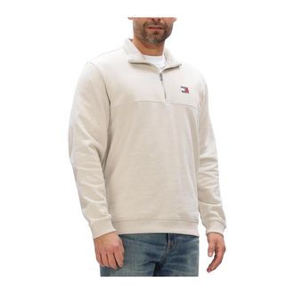 Tommy Jeans Herren, Sweatshirts & Hoodies, Beige, SGr&ouml;&szlig;e